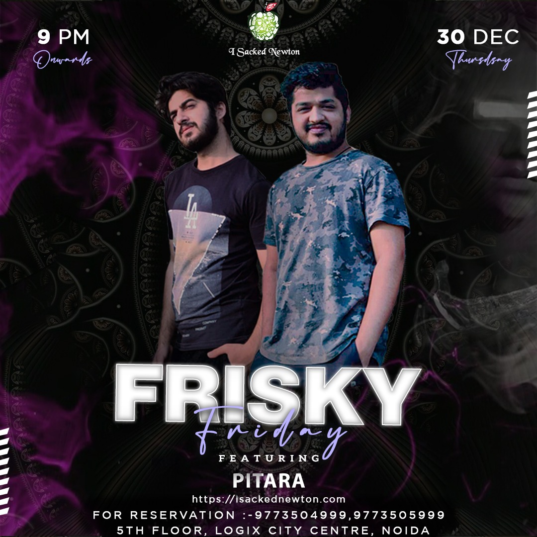 30TH DEC FRIDAY PITARA PERFORMANCE LIVE